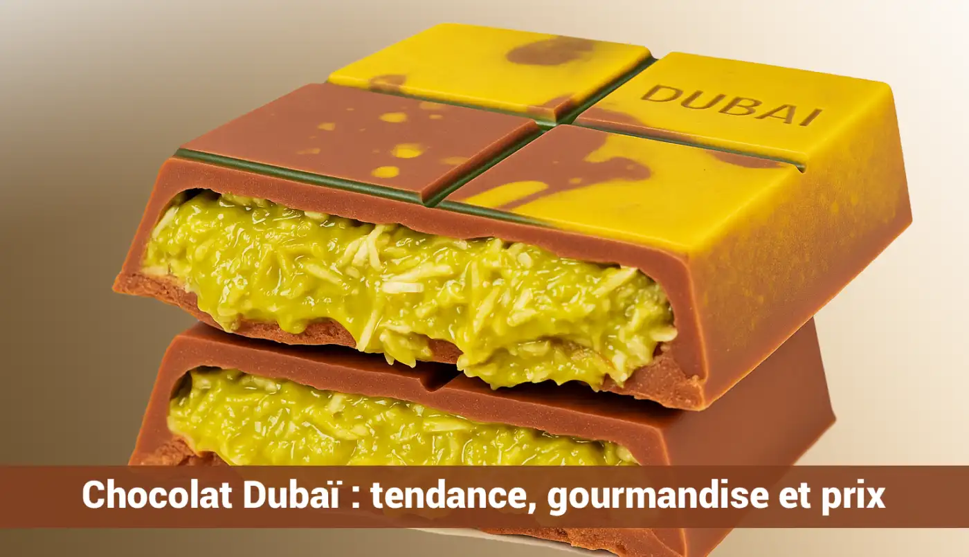 Chocolat Dubaï : tendance, gourmandise et prix | Blog Moielle.com