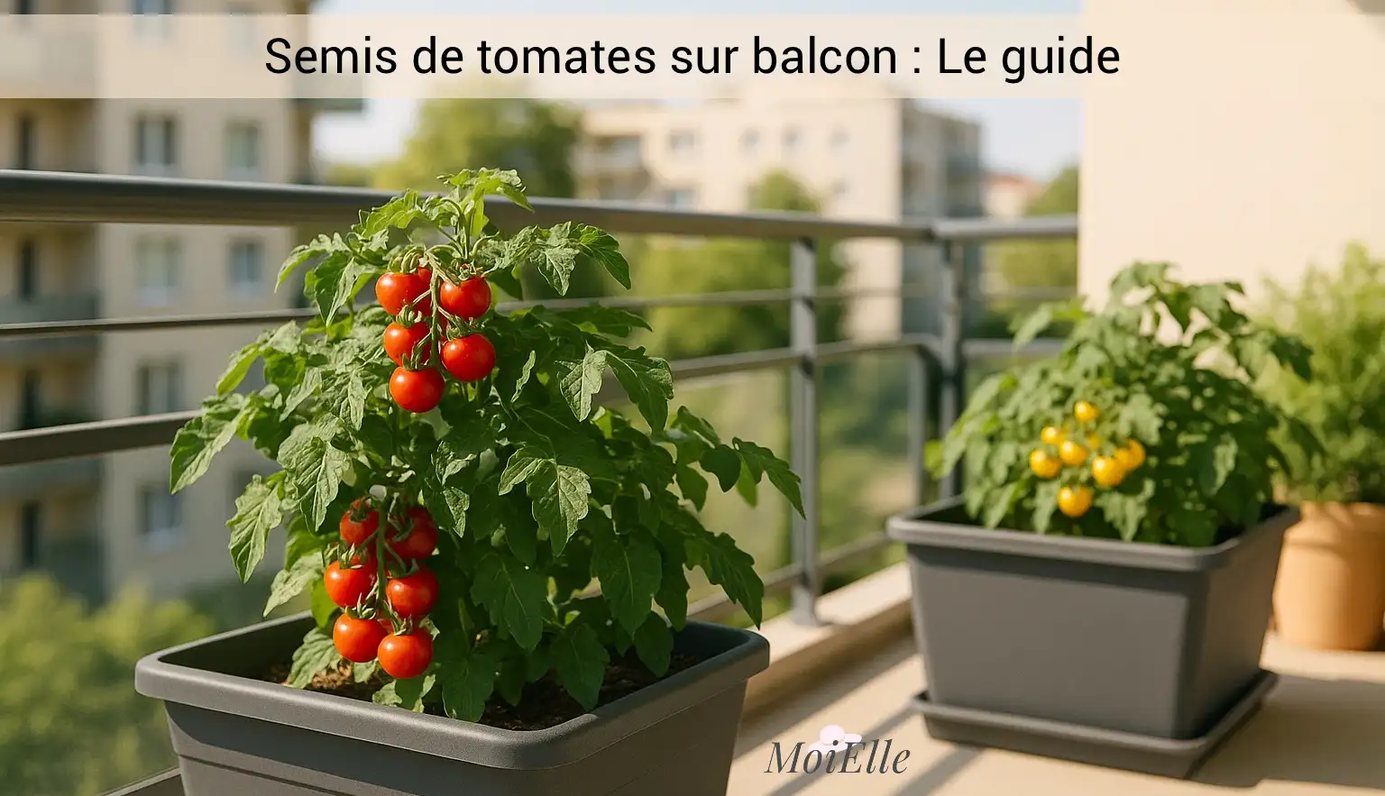 Semis de tomates sur balcon : guide simple pour réussir | Blog Moielle.com